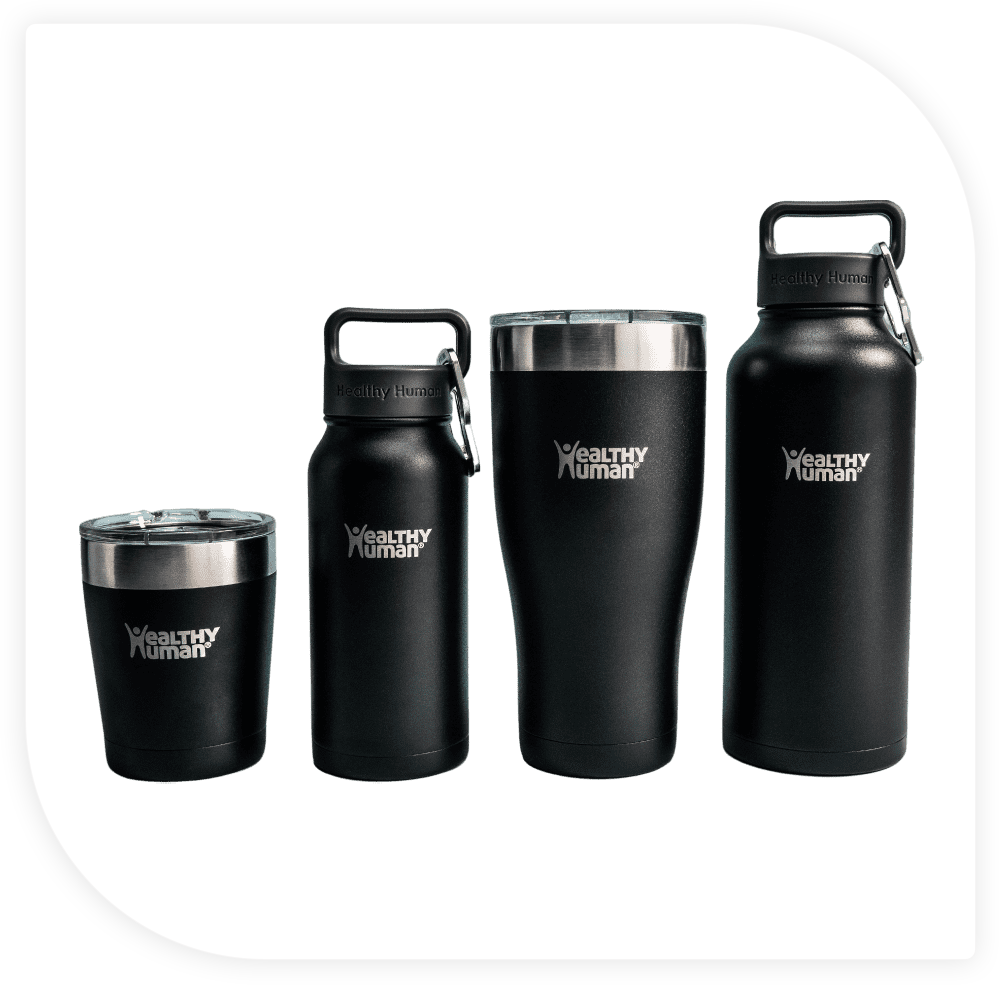 Customize Drinkware with Logos & Laser Engraving | Healthy Human